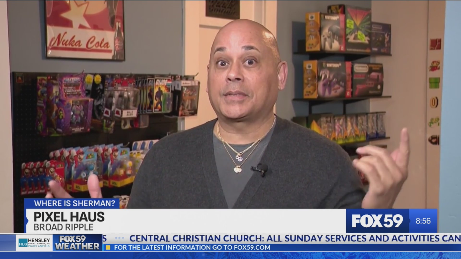 Where Is Sherman?: Pixel Haus in Broad Ripple Part One – Fox 59