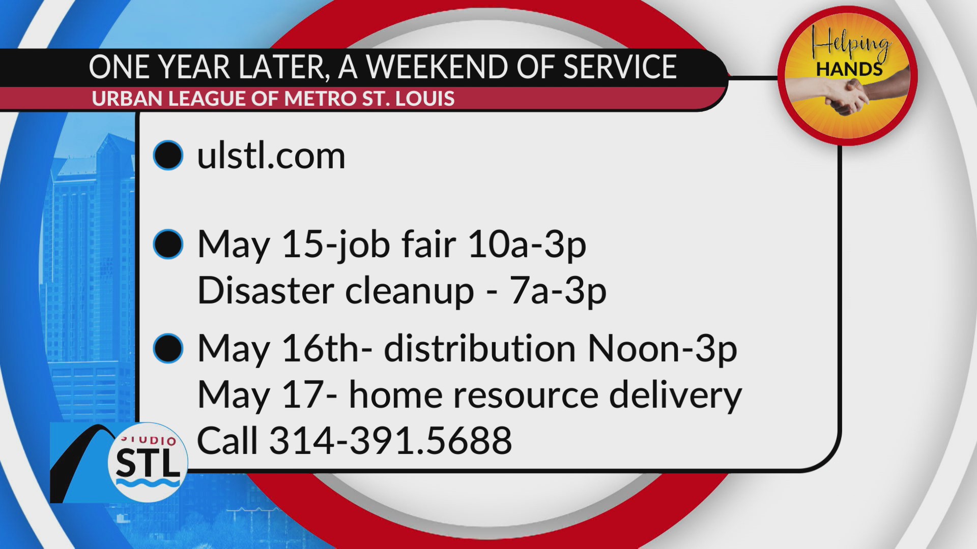 The Urban League Continues to Help Tornado Victims in St. Louis – FOX 2