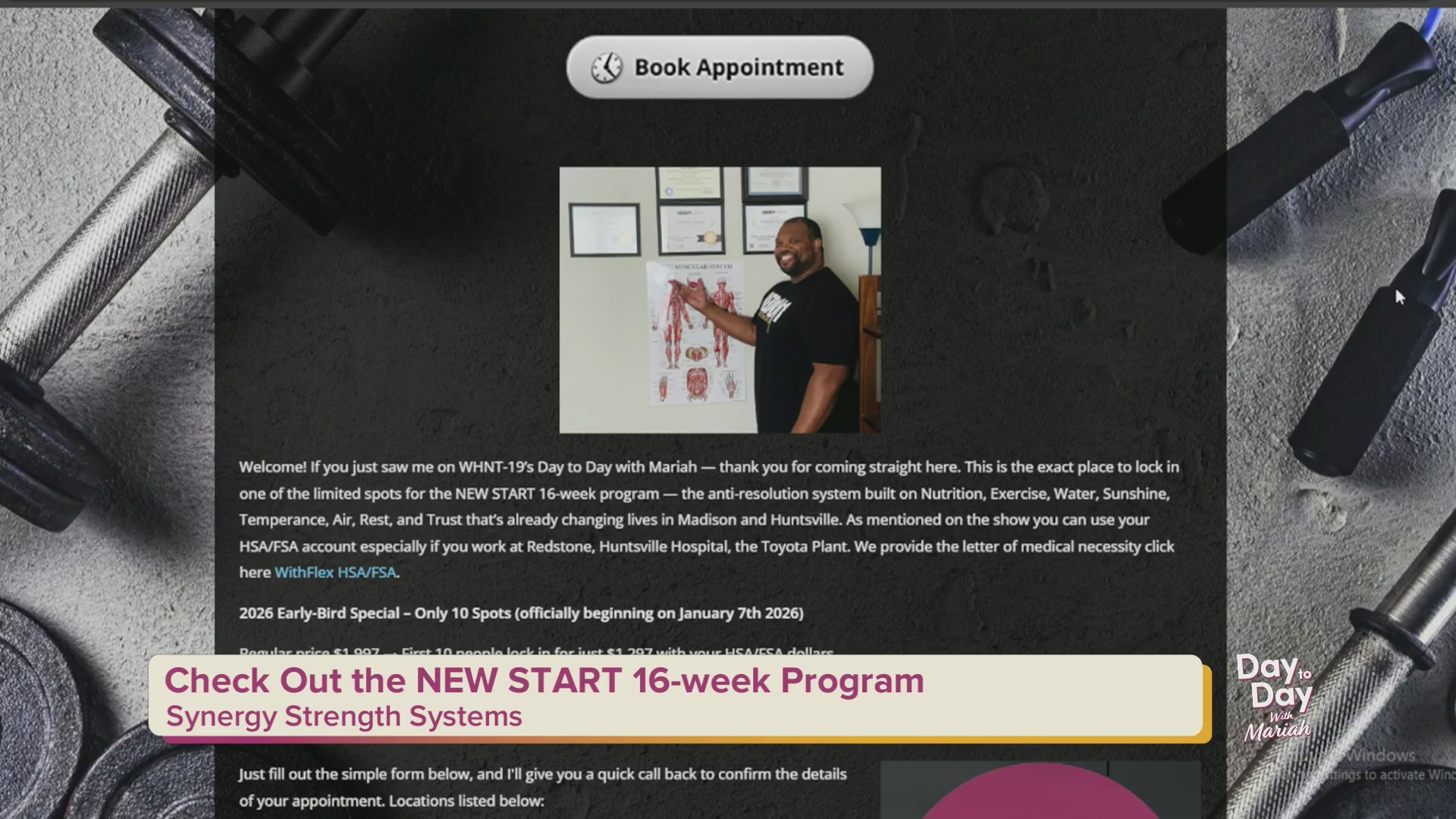 Check Out the NEW START 16-week Program with Synergy Strength Systems ...