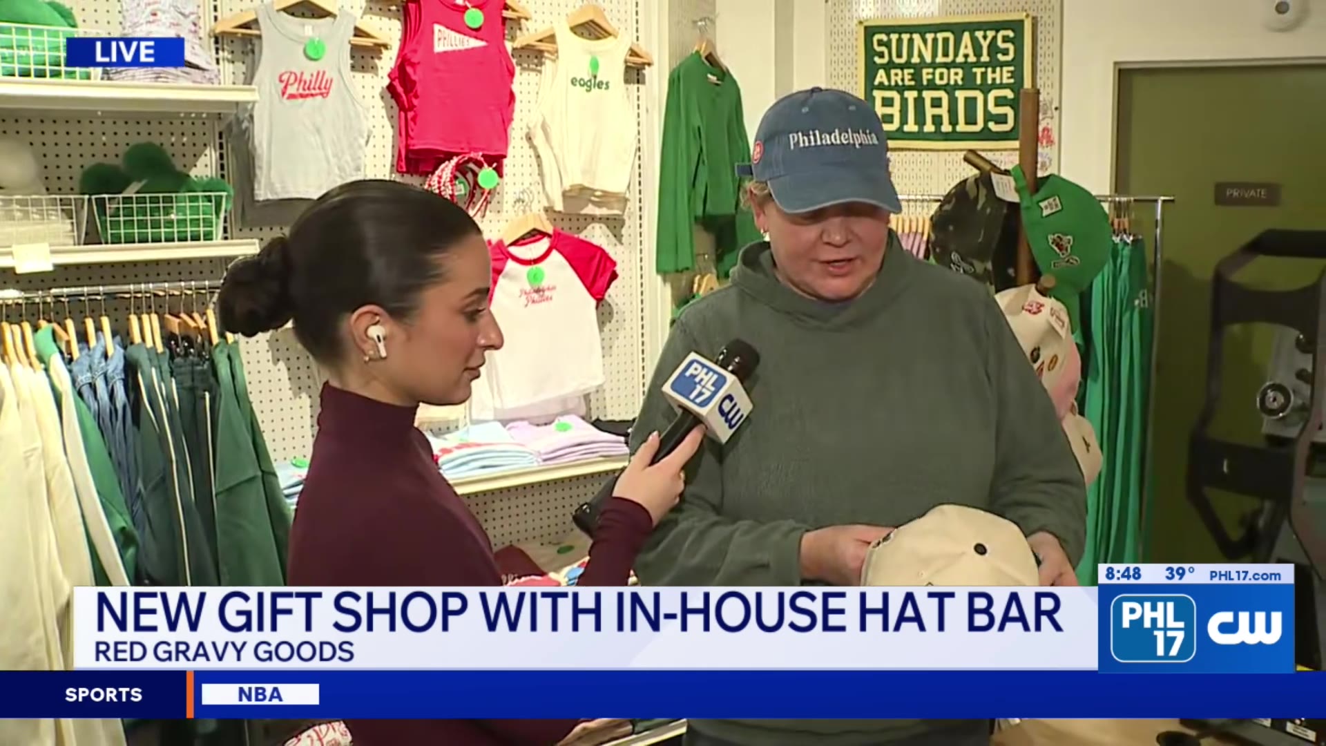 Red Gravy Goods Hat Bar | PHL17 Morning News – PHL17.com