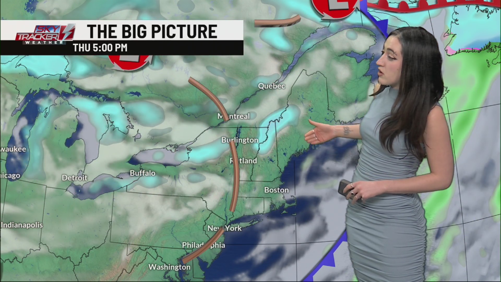 Mid-week snow followed by artic blast – ABC22 & FOX44