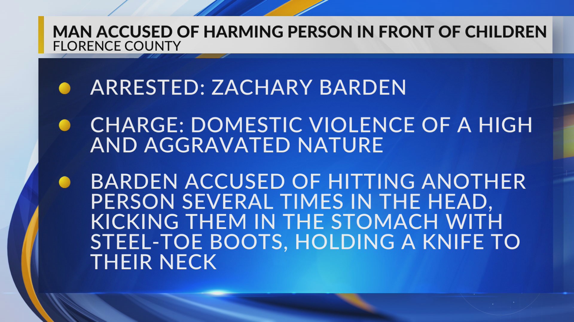 Florence man allegedly wore steel-toed boots, kicked person in stomach ...