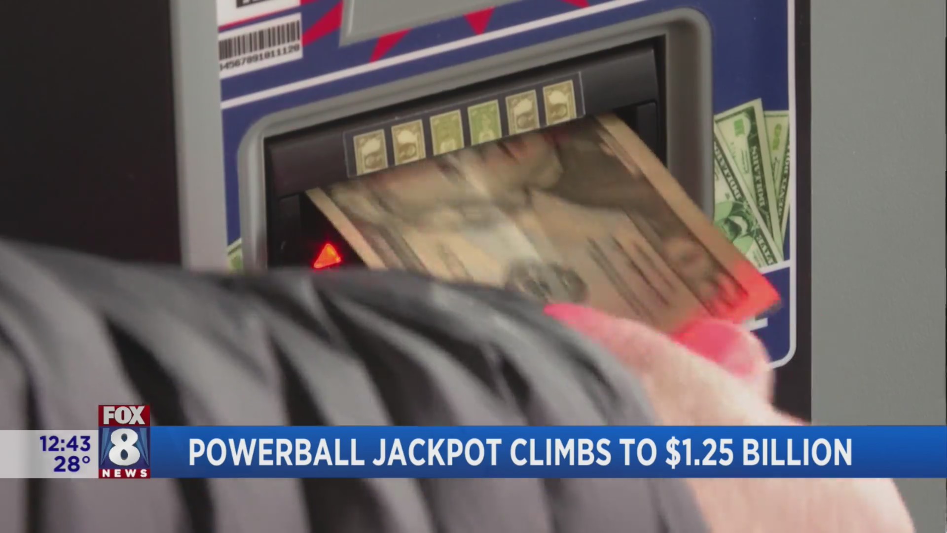 Powerball climbs to $1.25 billion – Fox 8 Cleveland WJW