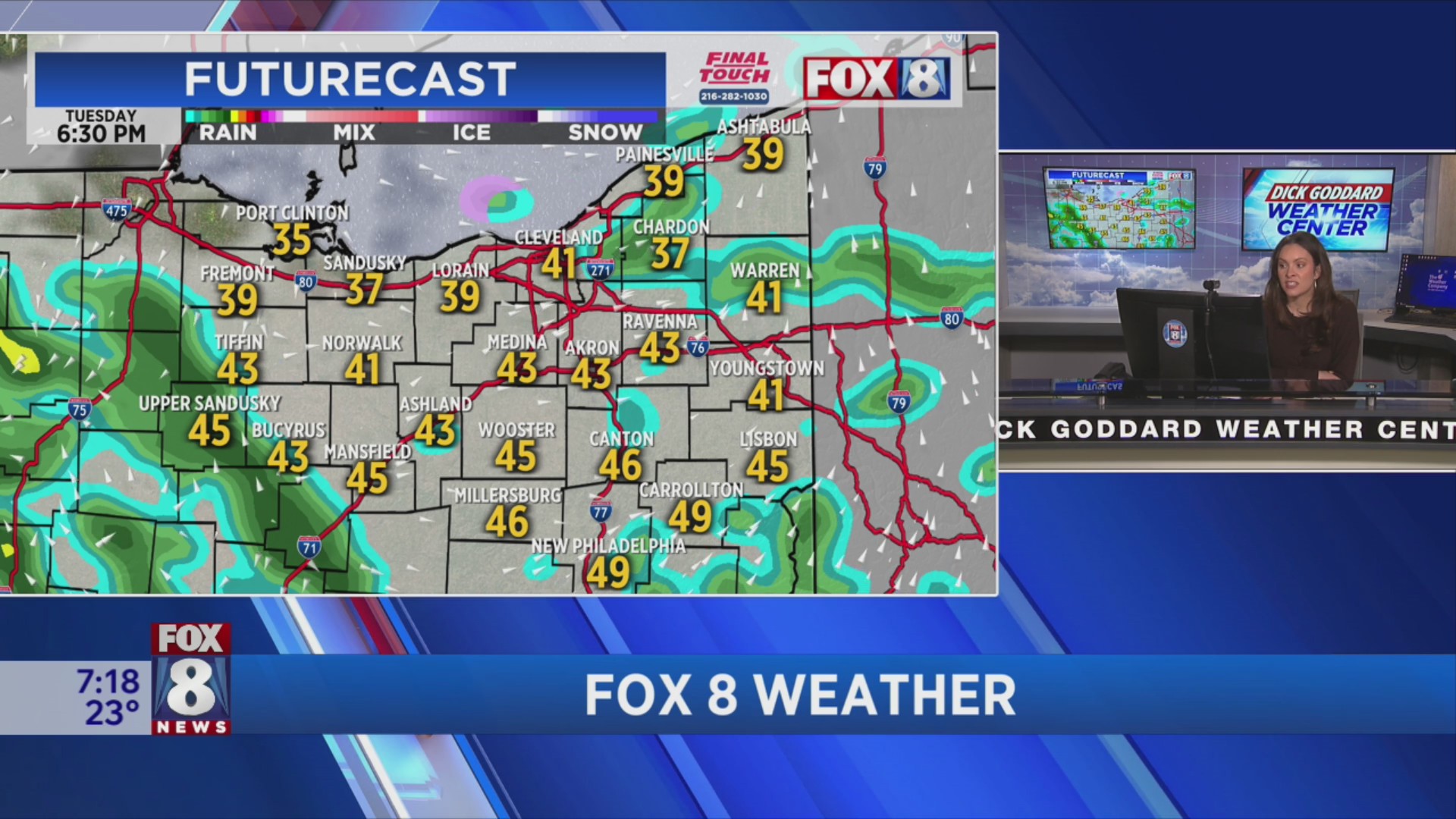 Multiple rounds of rain on the way – Fox 8 Cleveland WJW
