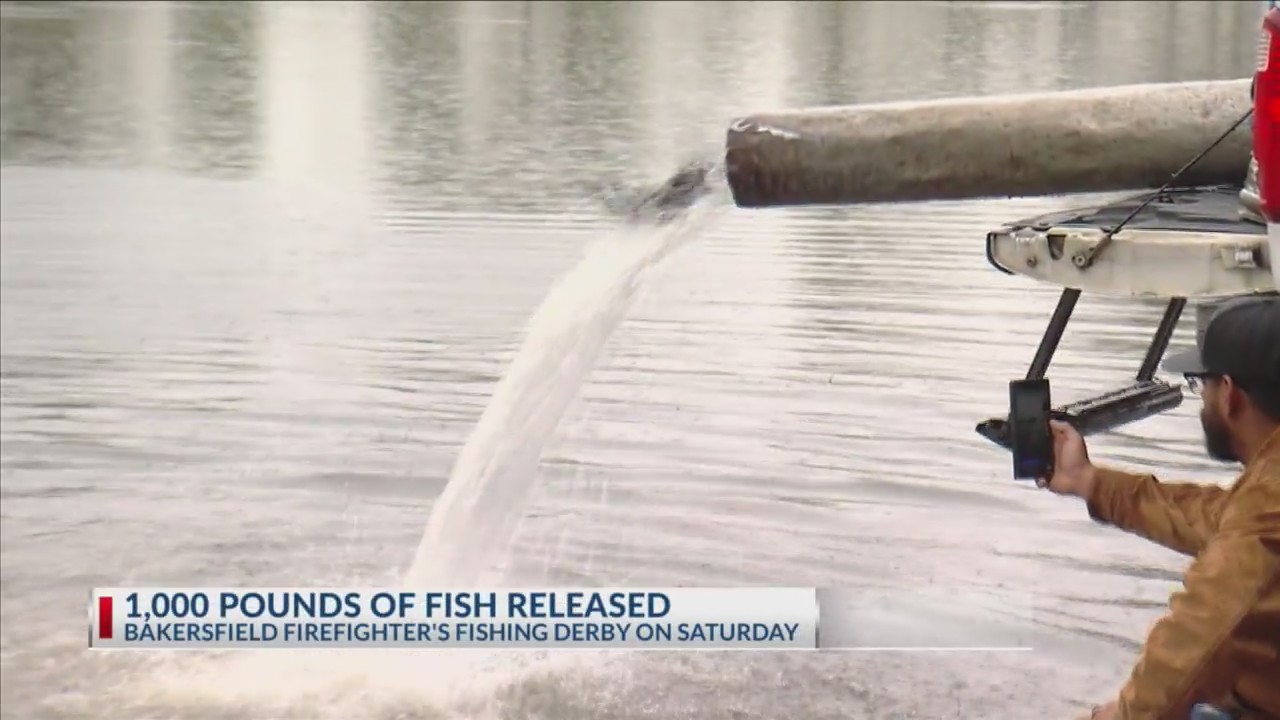 Thousand pounds of fish released for Bakersfield firefighter’s fishing ...
