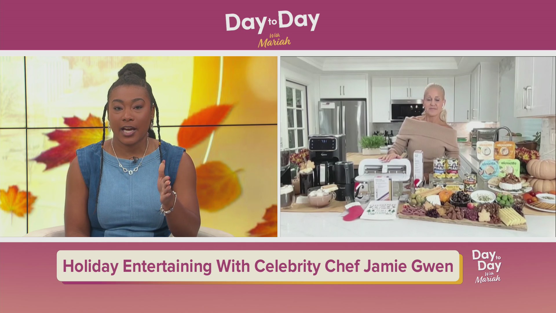 Holiday Entertaining With Celebrity Chef Jamie Gwen | November 14, 2025 ...