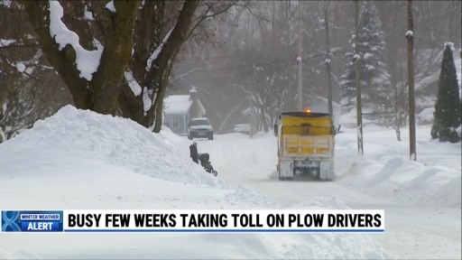 Busy few weeks taking toll on plow drivers – WOODTV.com