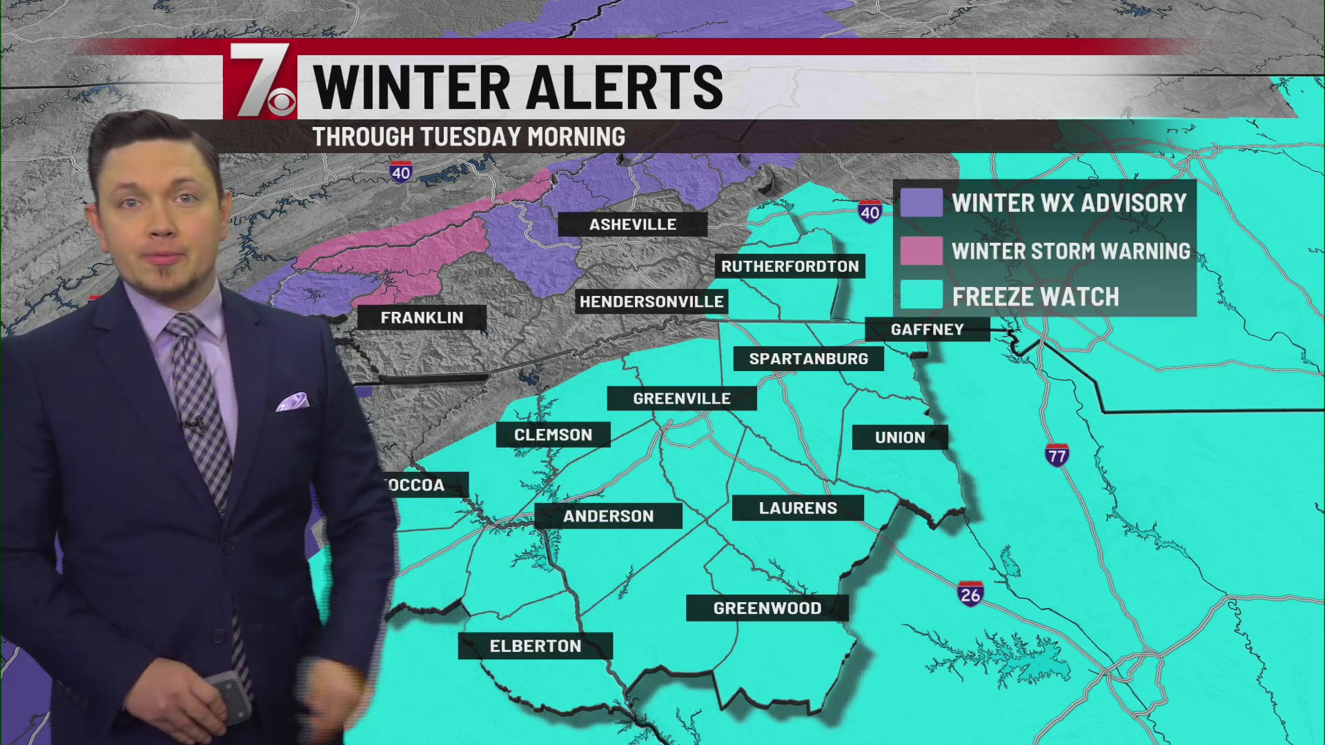 Sunday Morning Forecast – WSPA 7NEWS