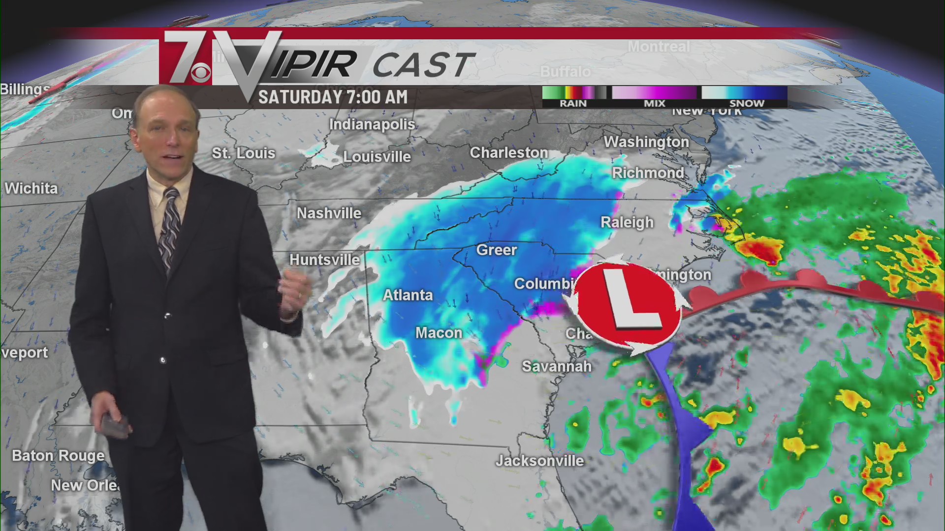 7Weather Wednesday AM Forecast – WSPA 7NEWS