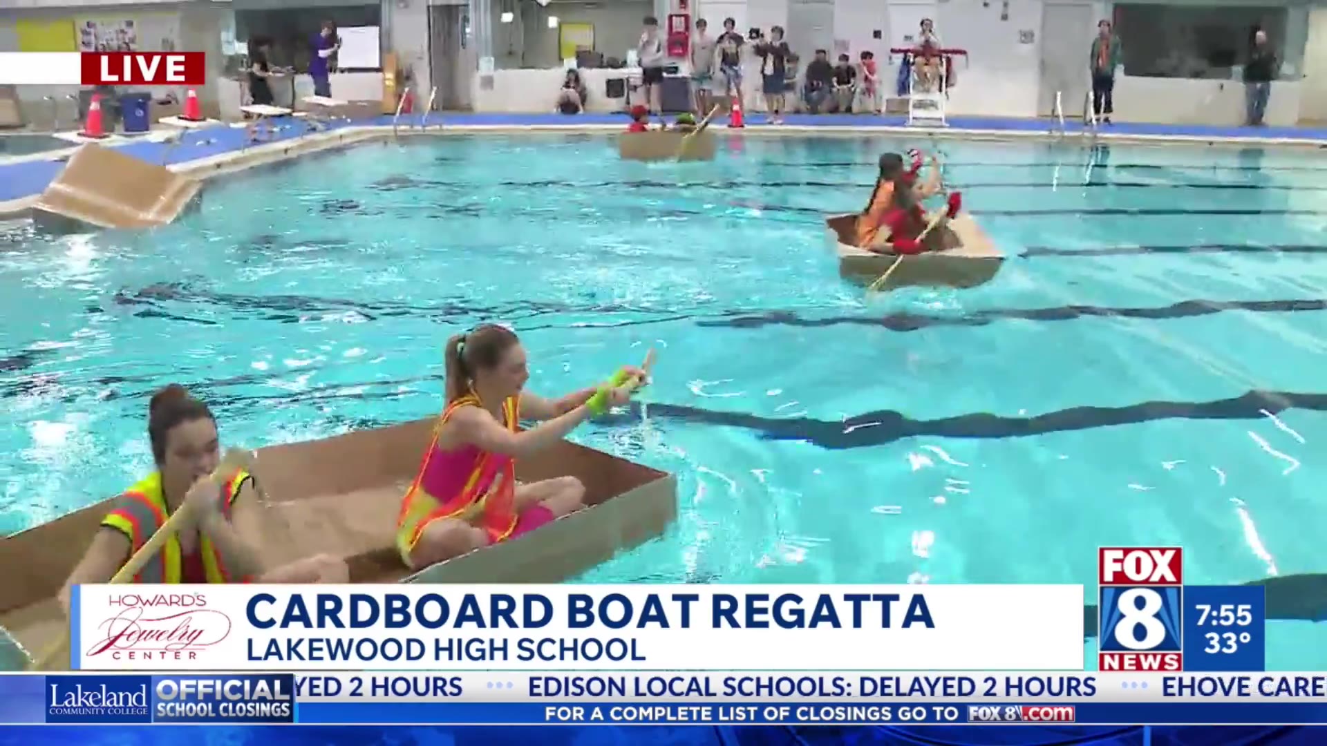 READY TO ROW! Kenny checks out the ‘horse power’ behind regatta races ...