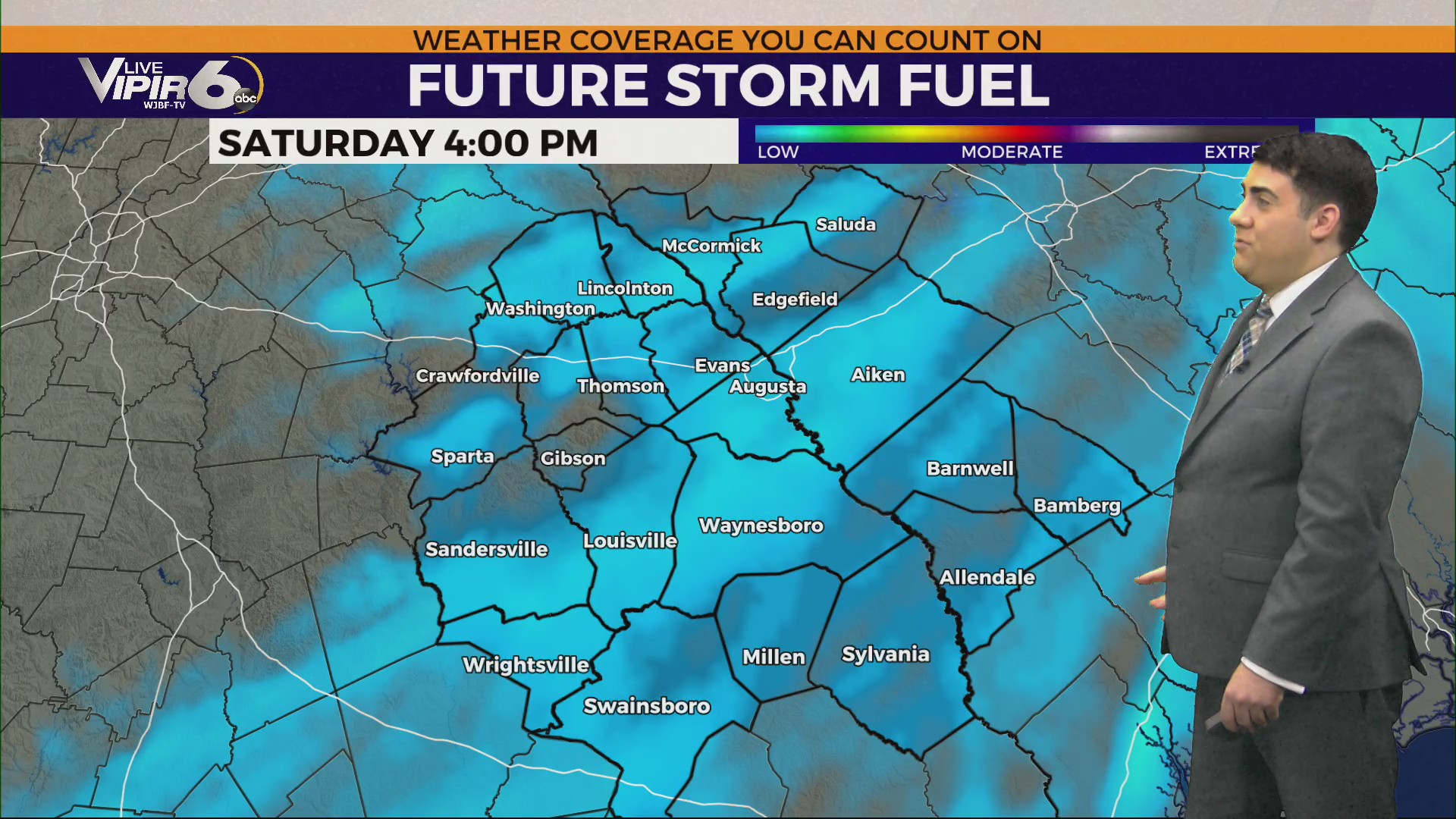 Cold front to bring storms, wind to CSRA Saturday – WJBF