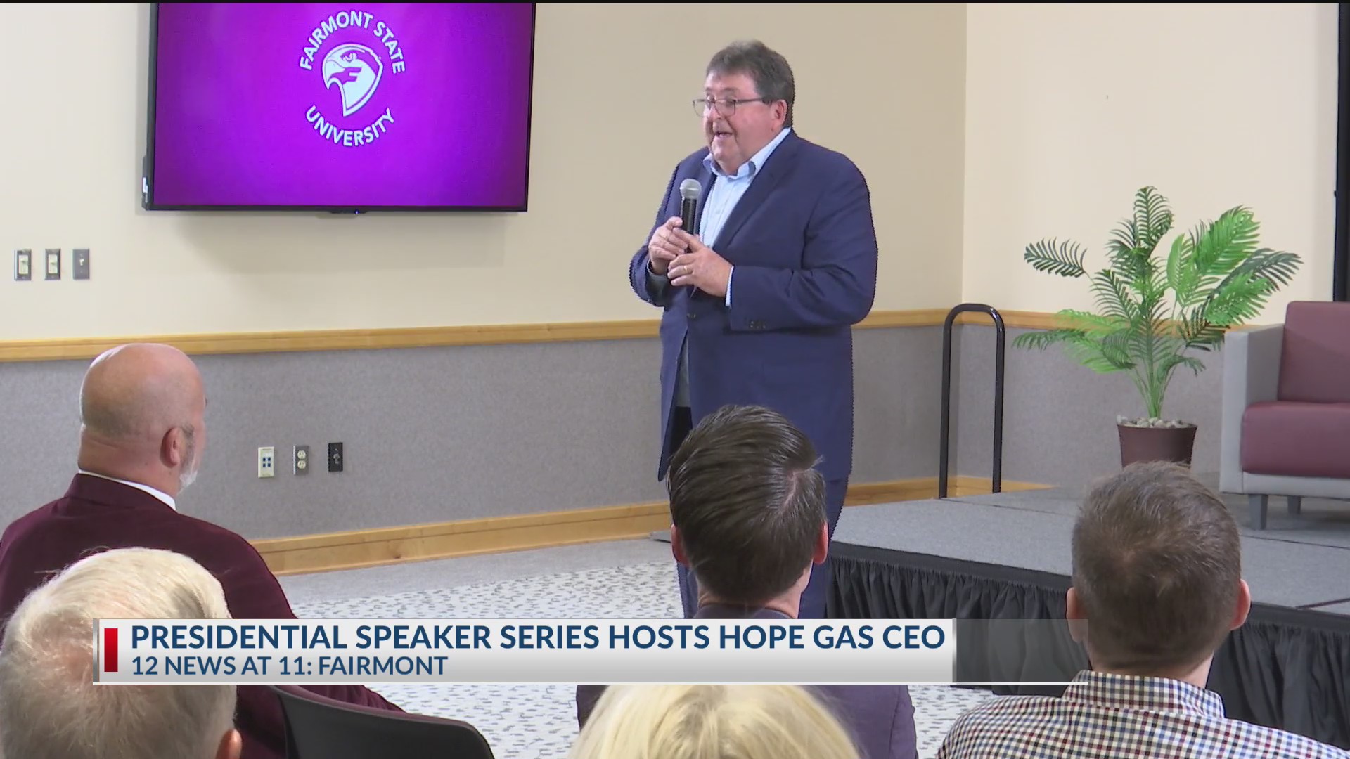 Fairmont State hosts Hope Gas CEO as part of its Presidential Speaker ...