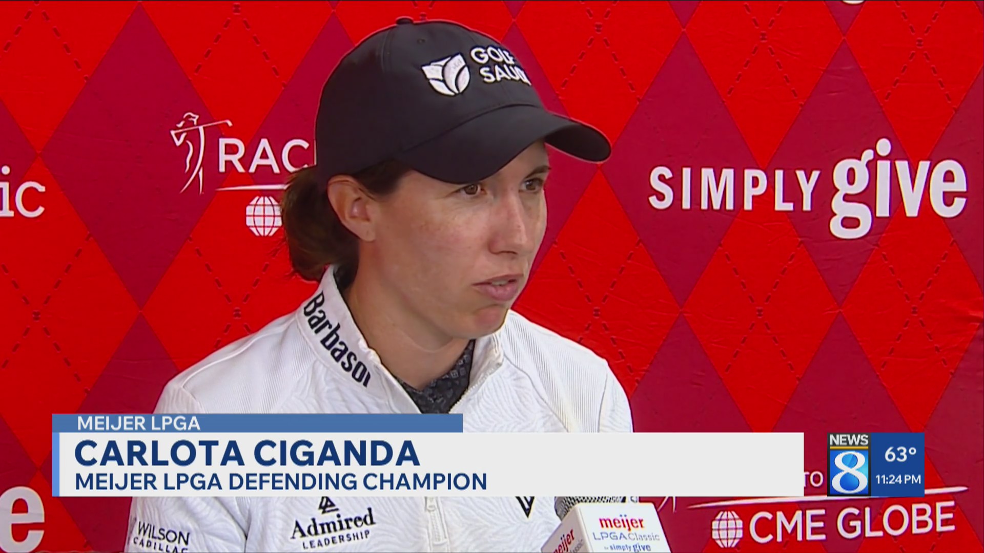 Ciganda excited to defend at Meijer LPGA – WOODTV.com