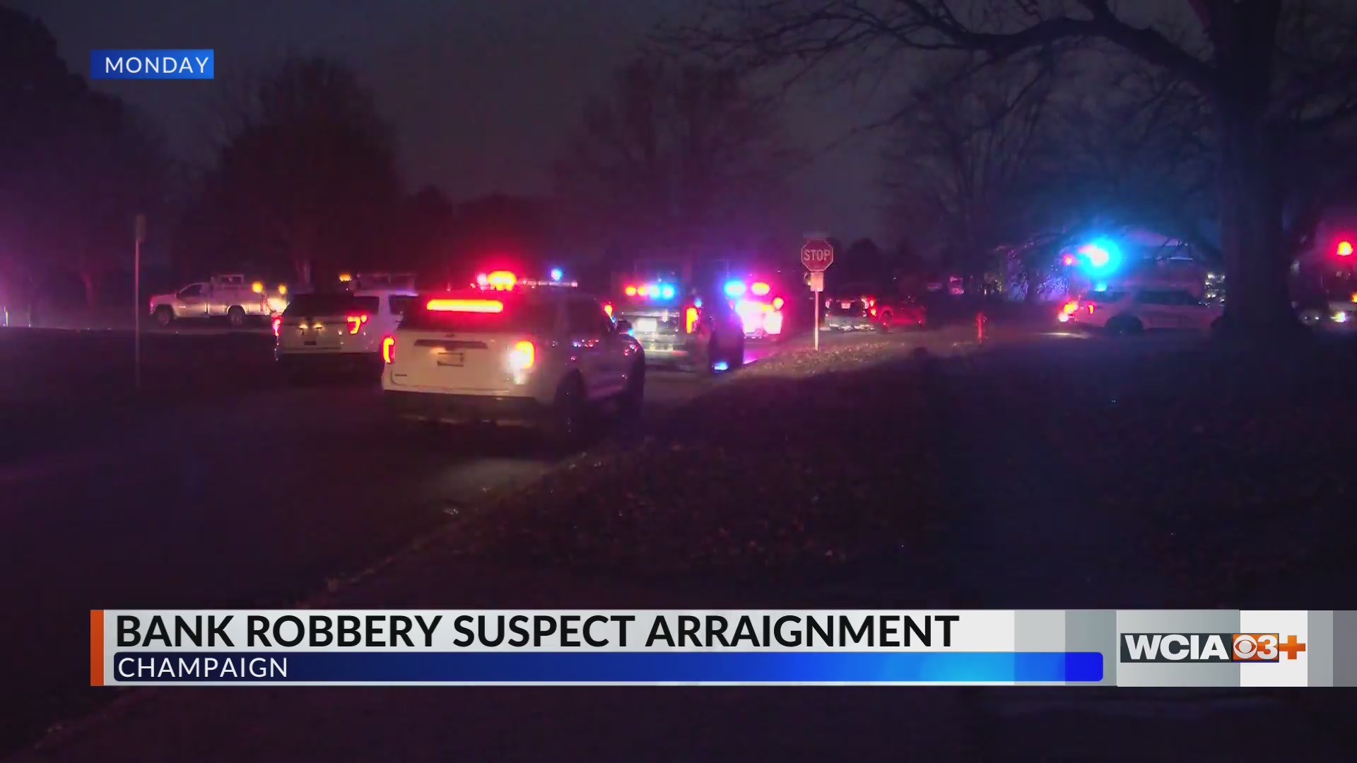 Bank robbery suspect arraignment postponed – WCIA.com