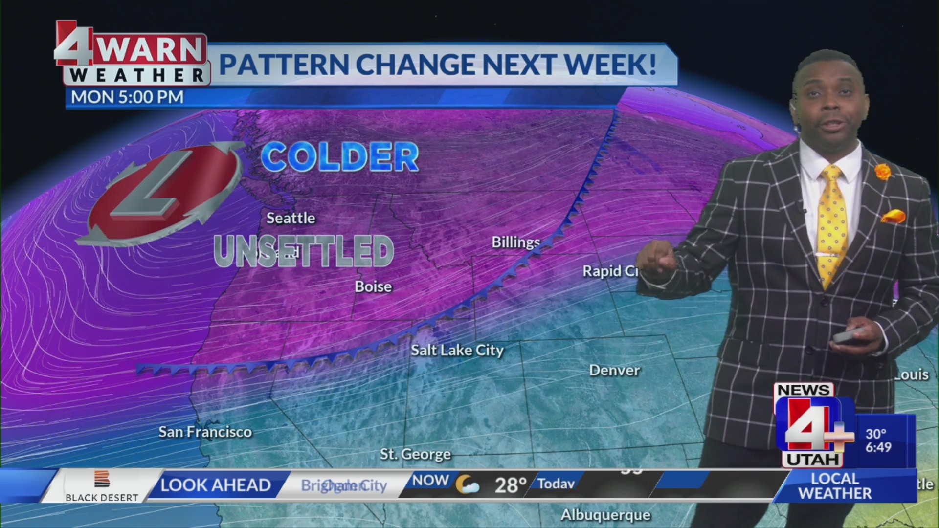 Unseasonably warm weather thru the weekend before active weather ...