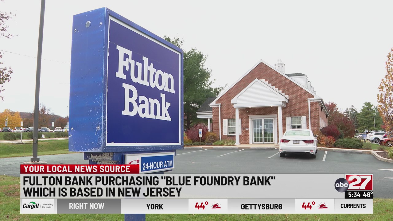 Fulton Bank to acquire New Jersey bank – ABC27