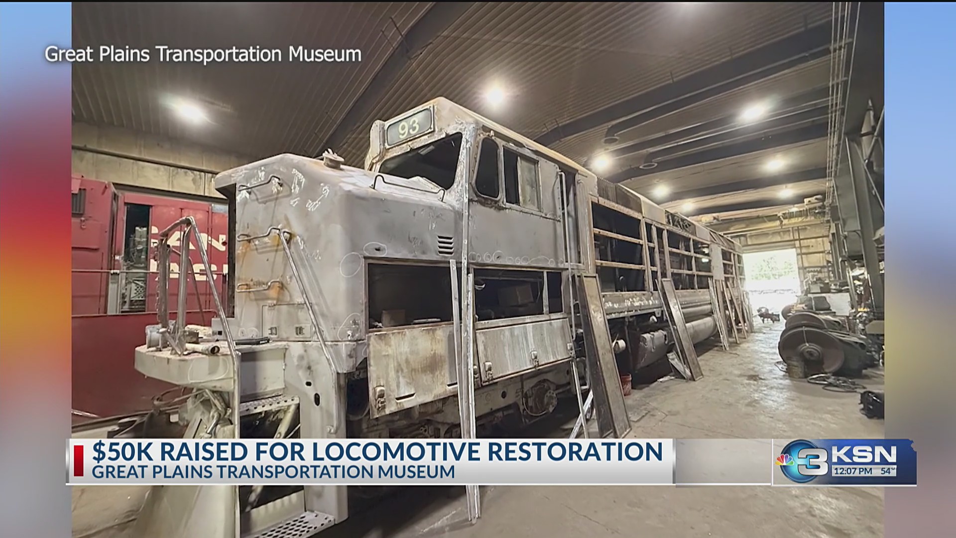 Wichita museum reaches $50K goal to restore Santa Fe train – KSN-TV