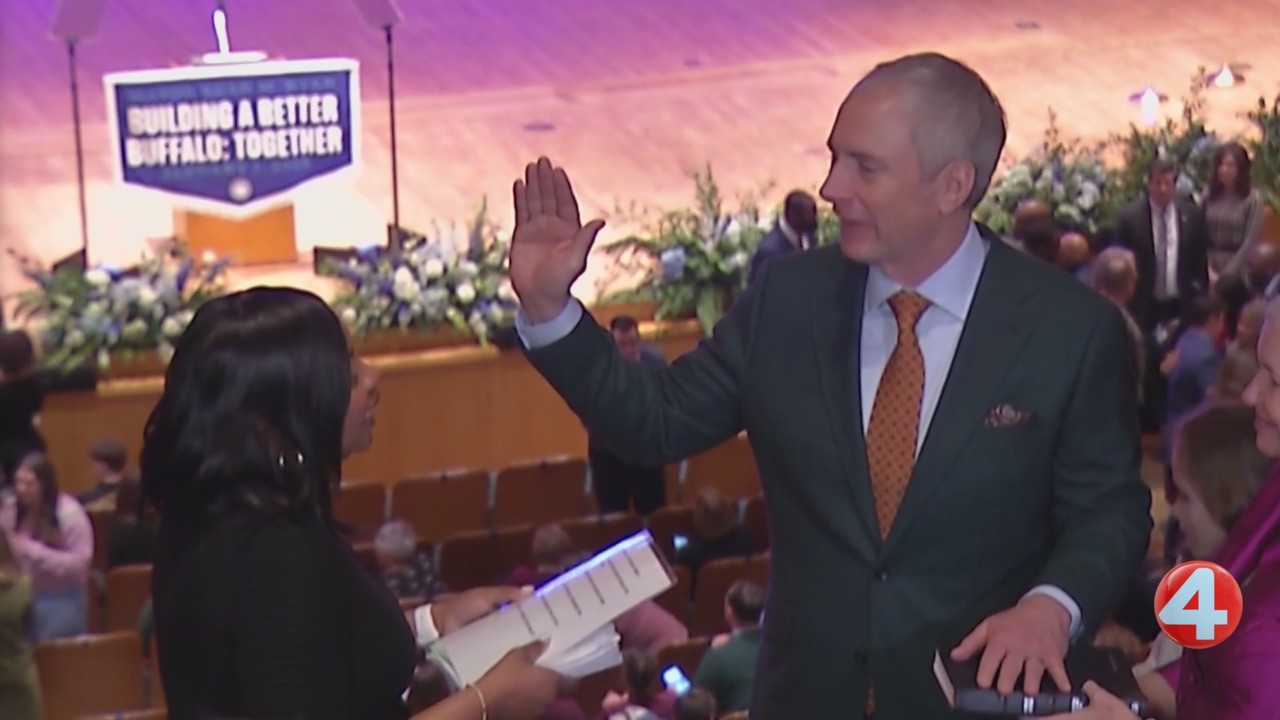 Sean Ryan takes oath of office as Buffalo mayor – News 4 Buffalo