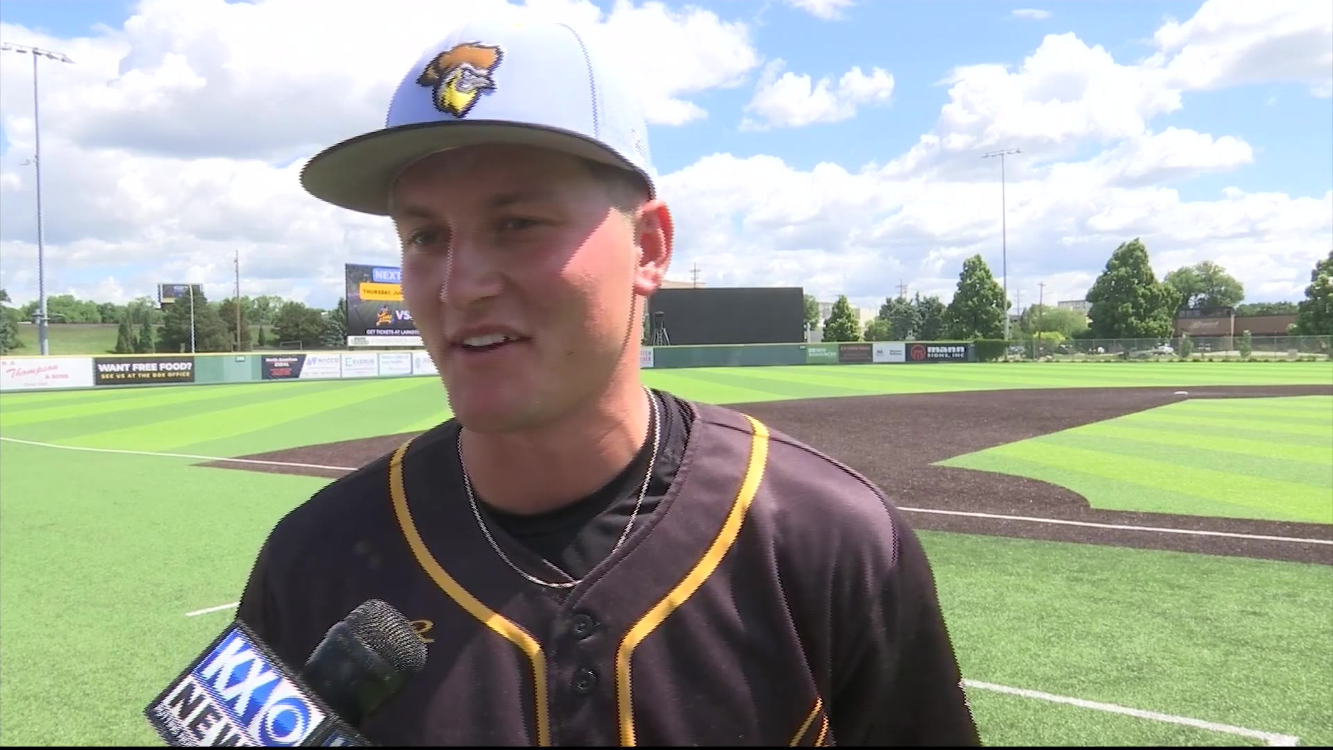 KX Athlete of the Week: Bismarck Larks Pitcher Adam Wandzel – KX NEWS