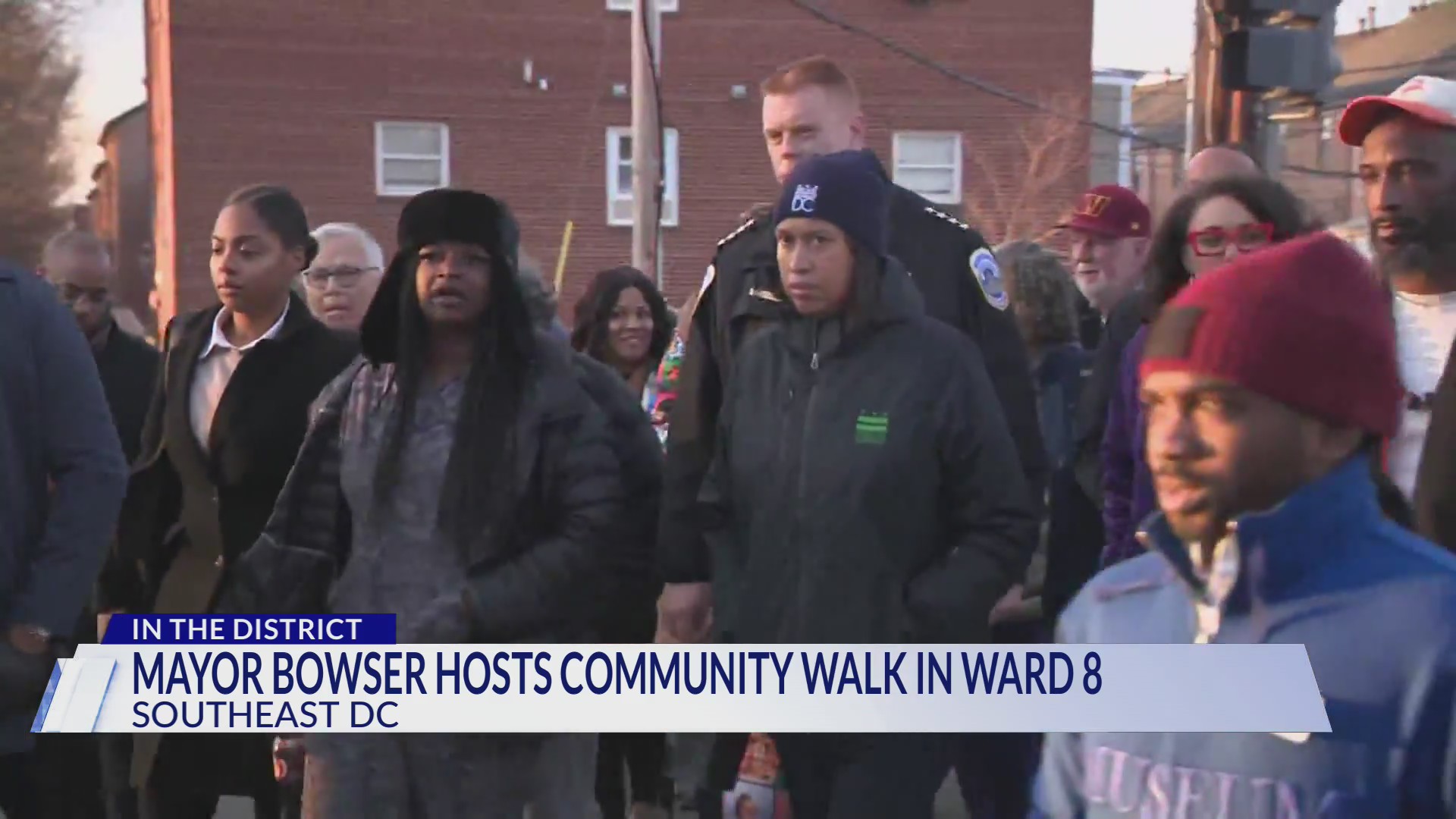 Mayor Bowser hosts community walk in Ward 8 – DC News Now | DC ...