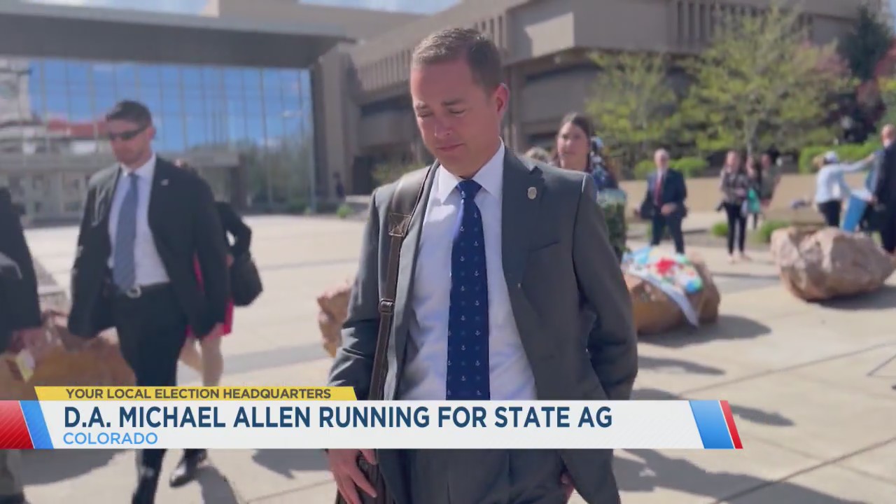 DA Michael Allen running for Attorney General – FOX21 News Colorado