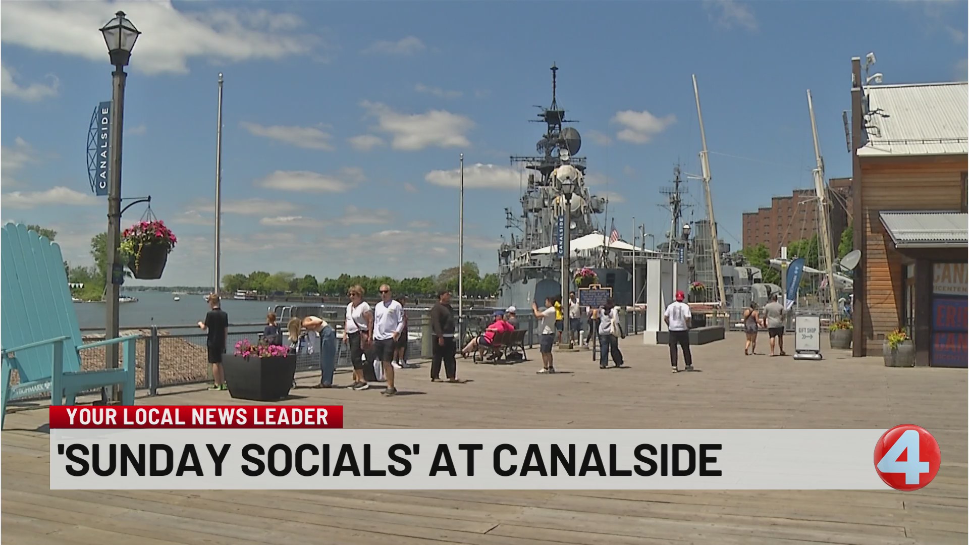 Canalside launches new Sunday Social program – News 4 Buffalo