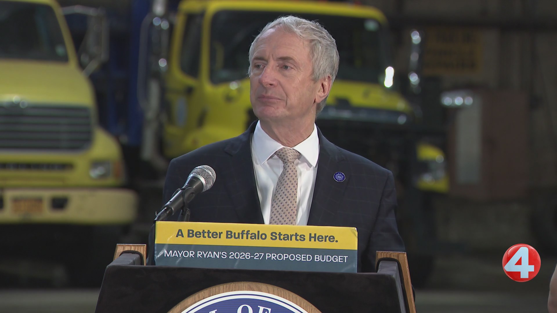 Mayor Sean Ryan reveals upcoming Buffalo budget details – News 4 Buffalo