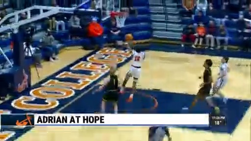 Adrian at Hope basketball – KTLA