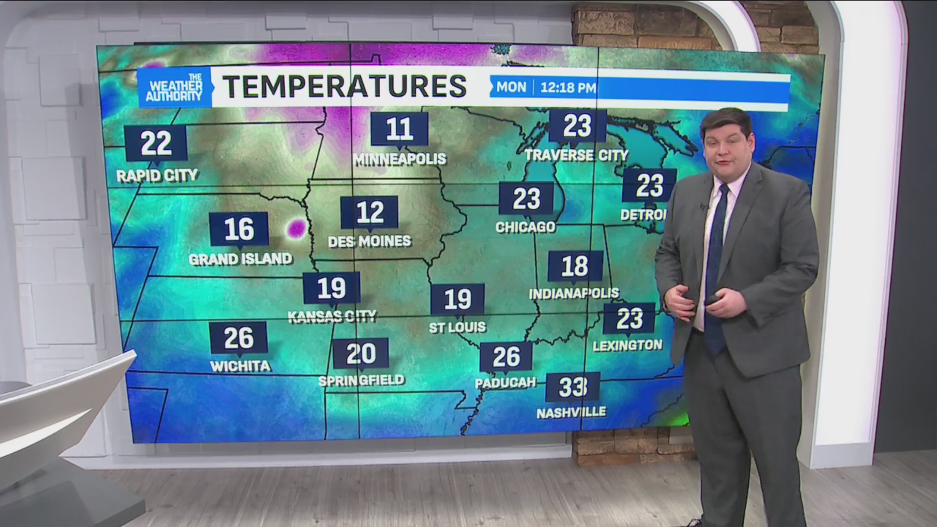 Noon Weather Report on December 29, 2025 – Fox 59
