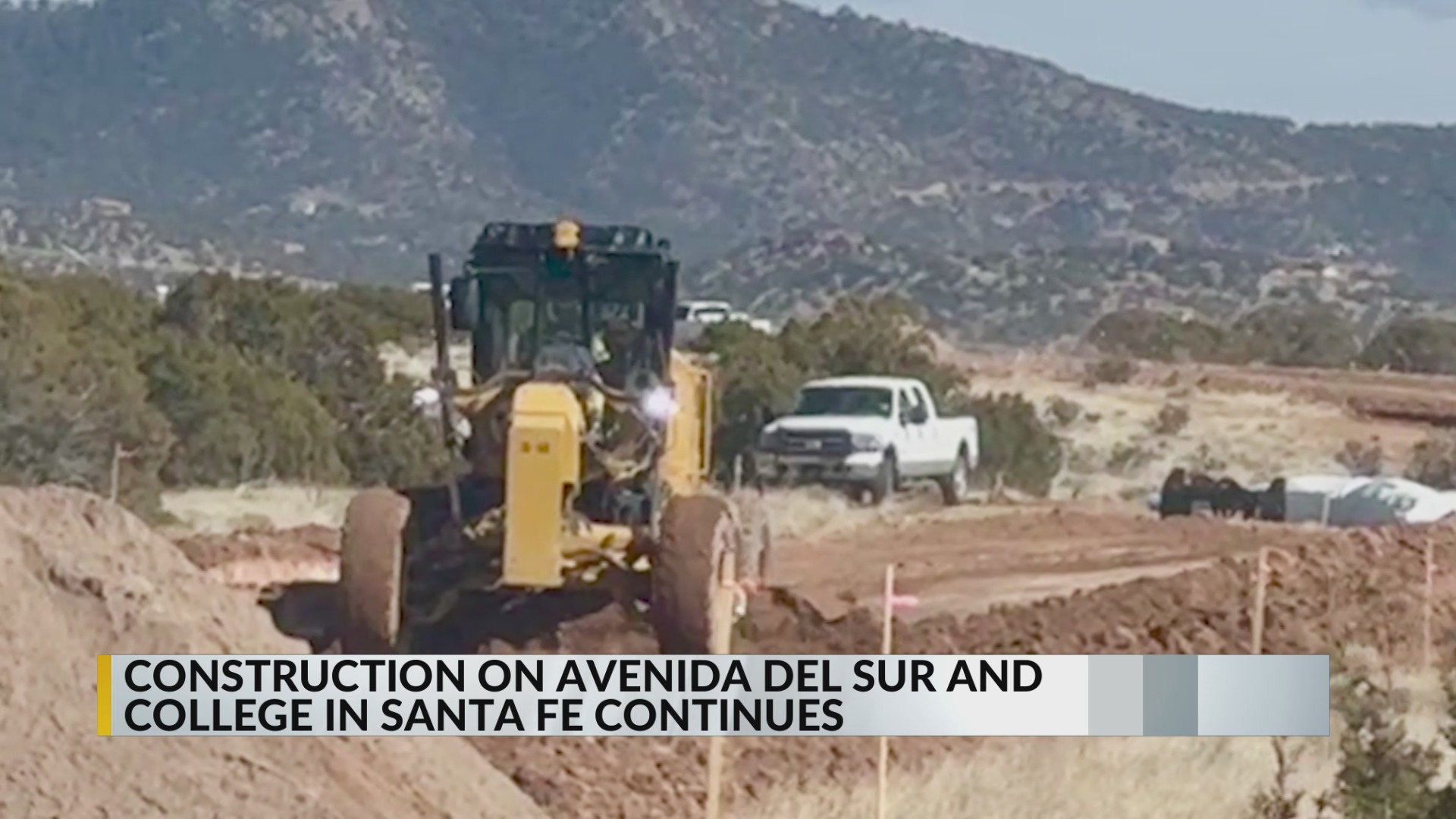 Construction continues on two roads in Santa Fe County – KRQE NEWS 13 ...