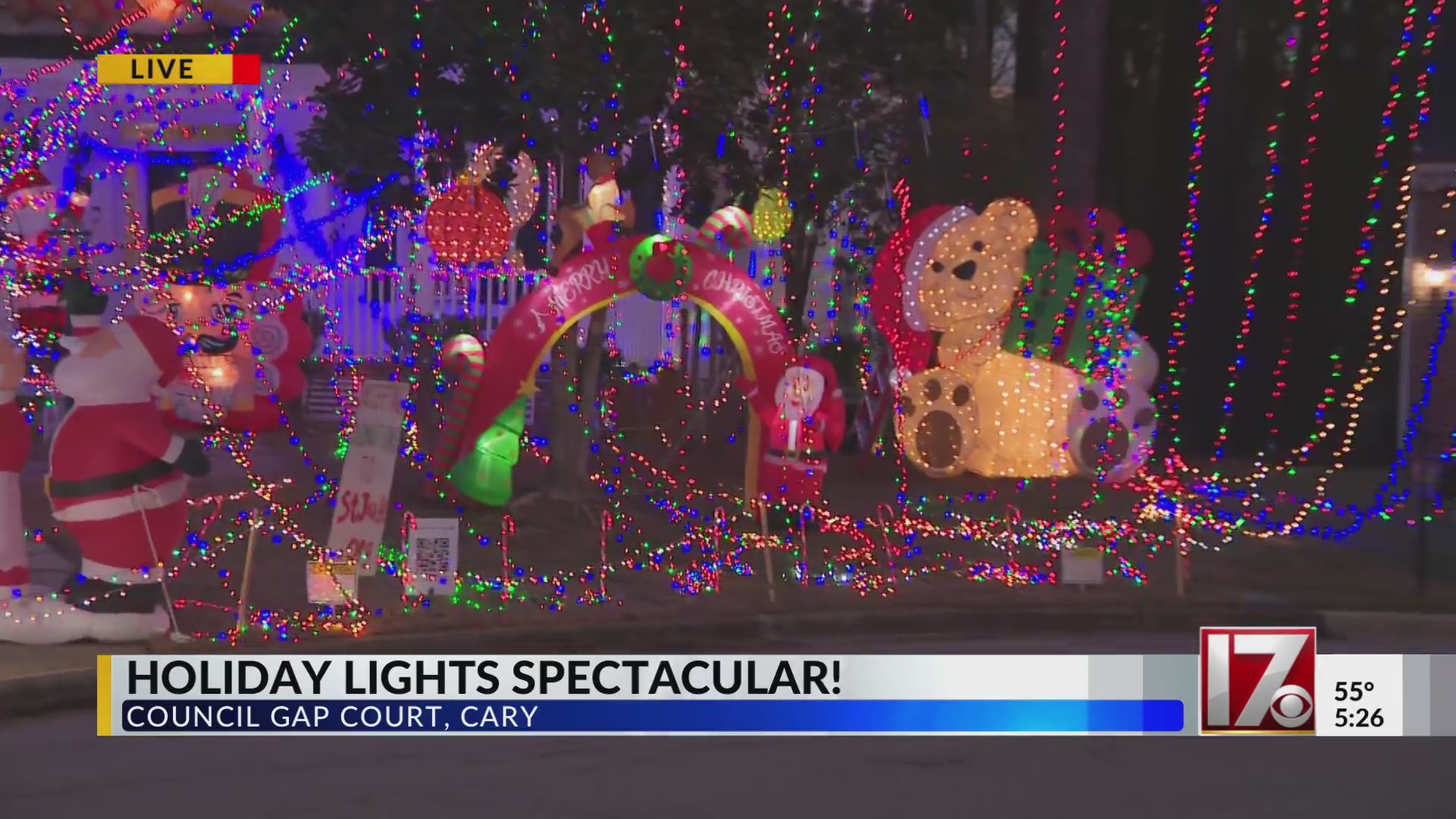 Holiday Lights Spectacular on Council Gap Court supports St. Jude ...