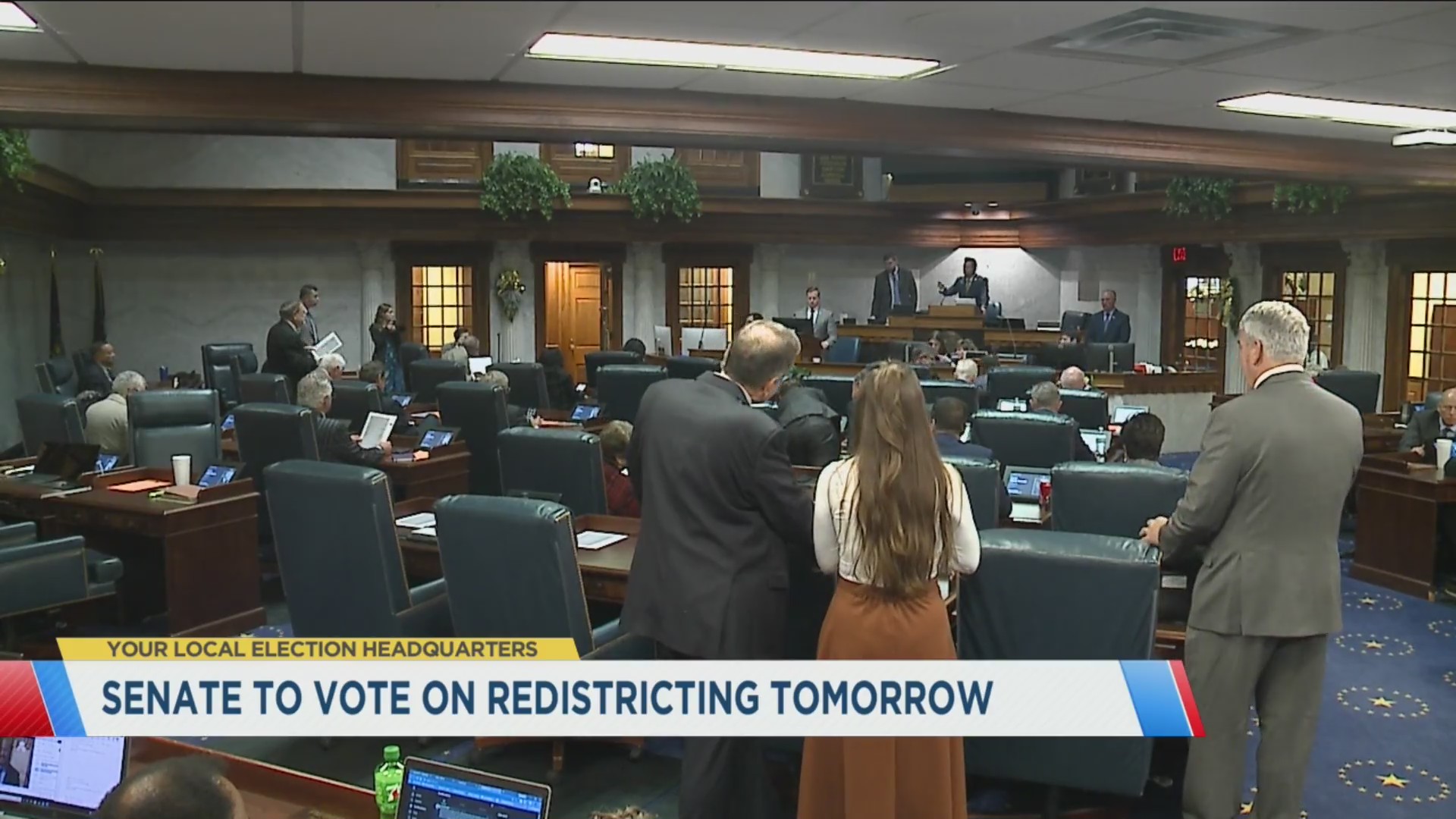 Indiana Senate to move ahead with third reading on House redistricting ...