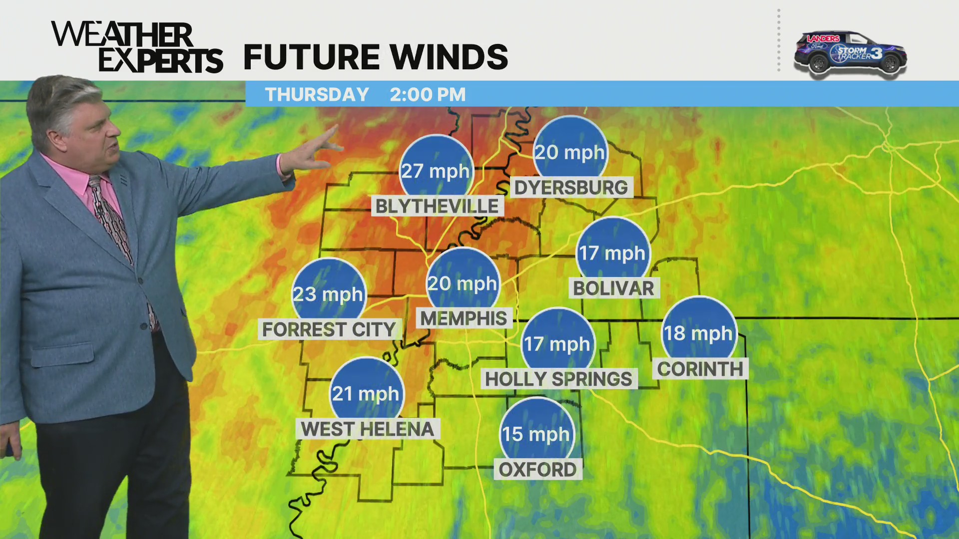 WREG MEMPHIS Weather Thursday April 2nd – WREG.com