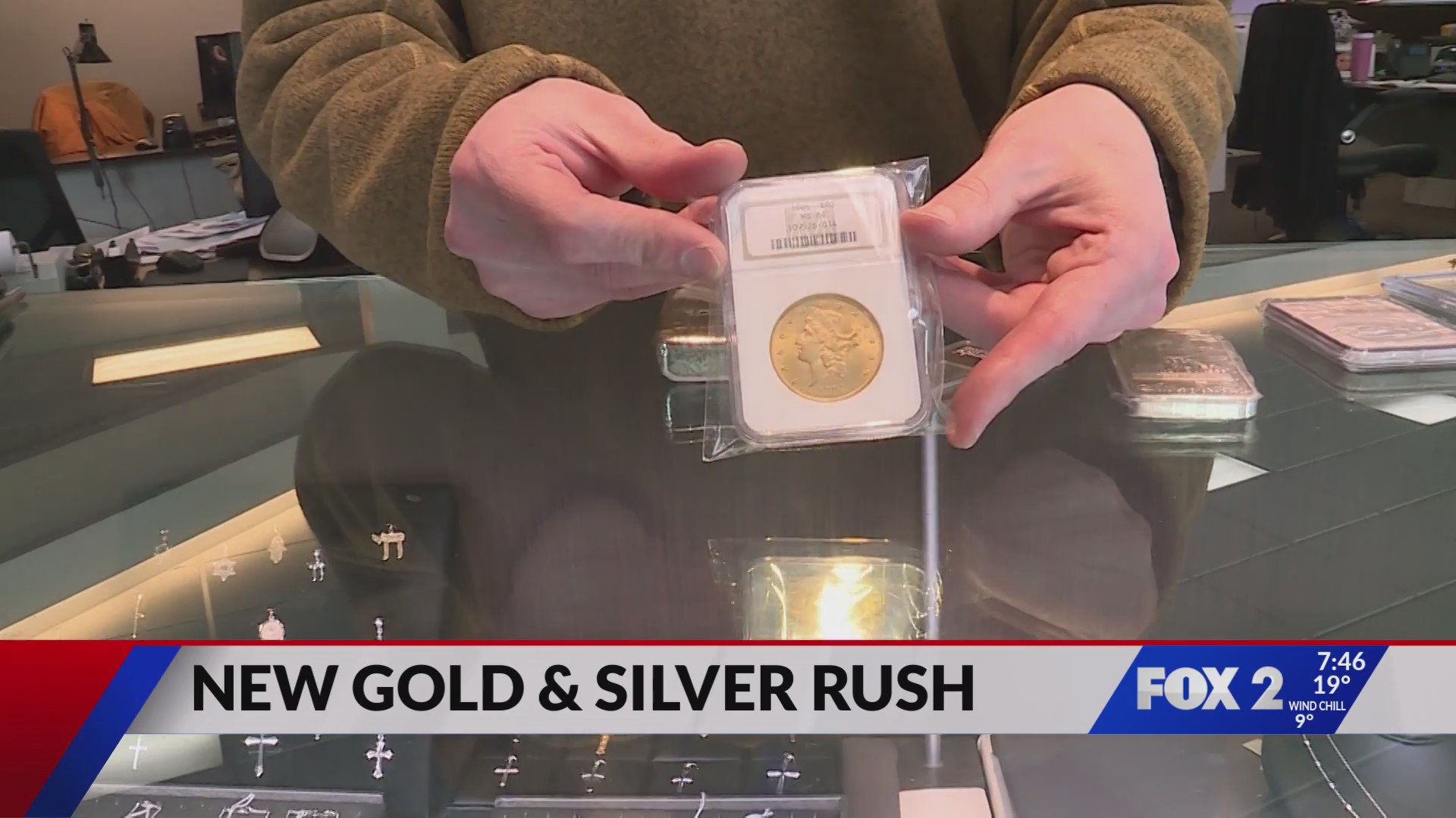 Gold and silver prices rise, igniting trading rush – FOX 2