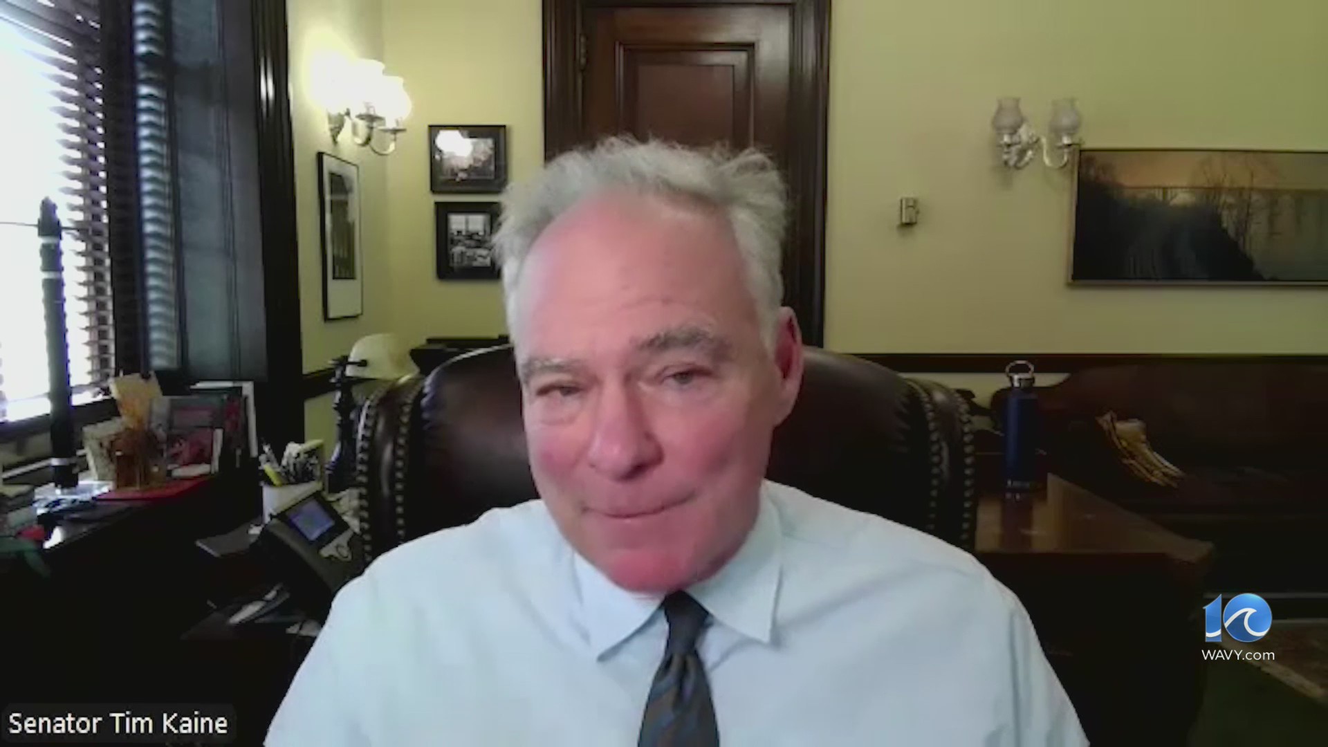 Sen. Kaine responds to criticism of shutdown deal – WAVY.com