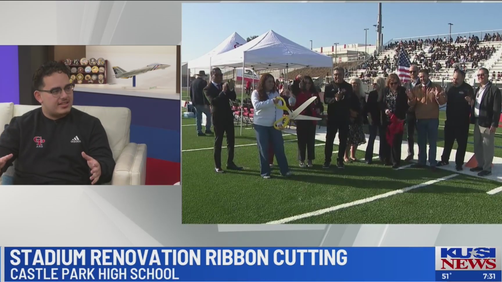 Castle Park High School ribbon cutting – FOX 5 San Diego & KUSI News