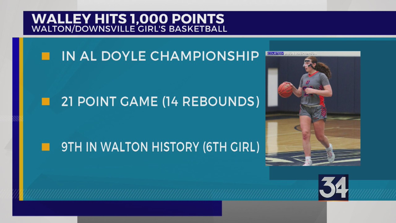 Walton’s Grace Walley joins 1,000 Point Club – WIVT – News 34