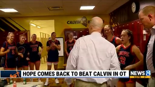 Hope comes back to beat Calvin in overtime – PHL17.com