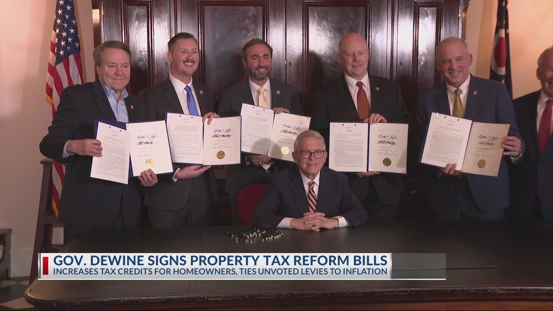 Gov. DeWine signs bills on property tax reform, election changes – NBC4 ...