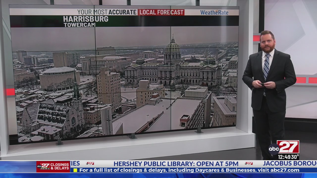 Dan’s Tuesday Midday Forecast – ABC27