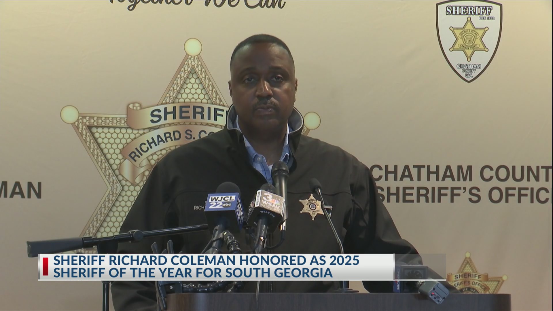 Sheriff Coleman to be honored with ‘Sheriff of the Year for South ...