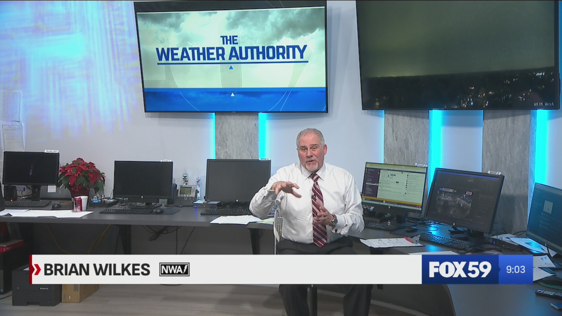 FOX59’s Brian Wilkes provides the latest updates as severe weather ...