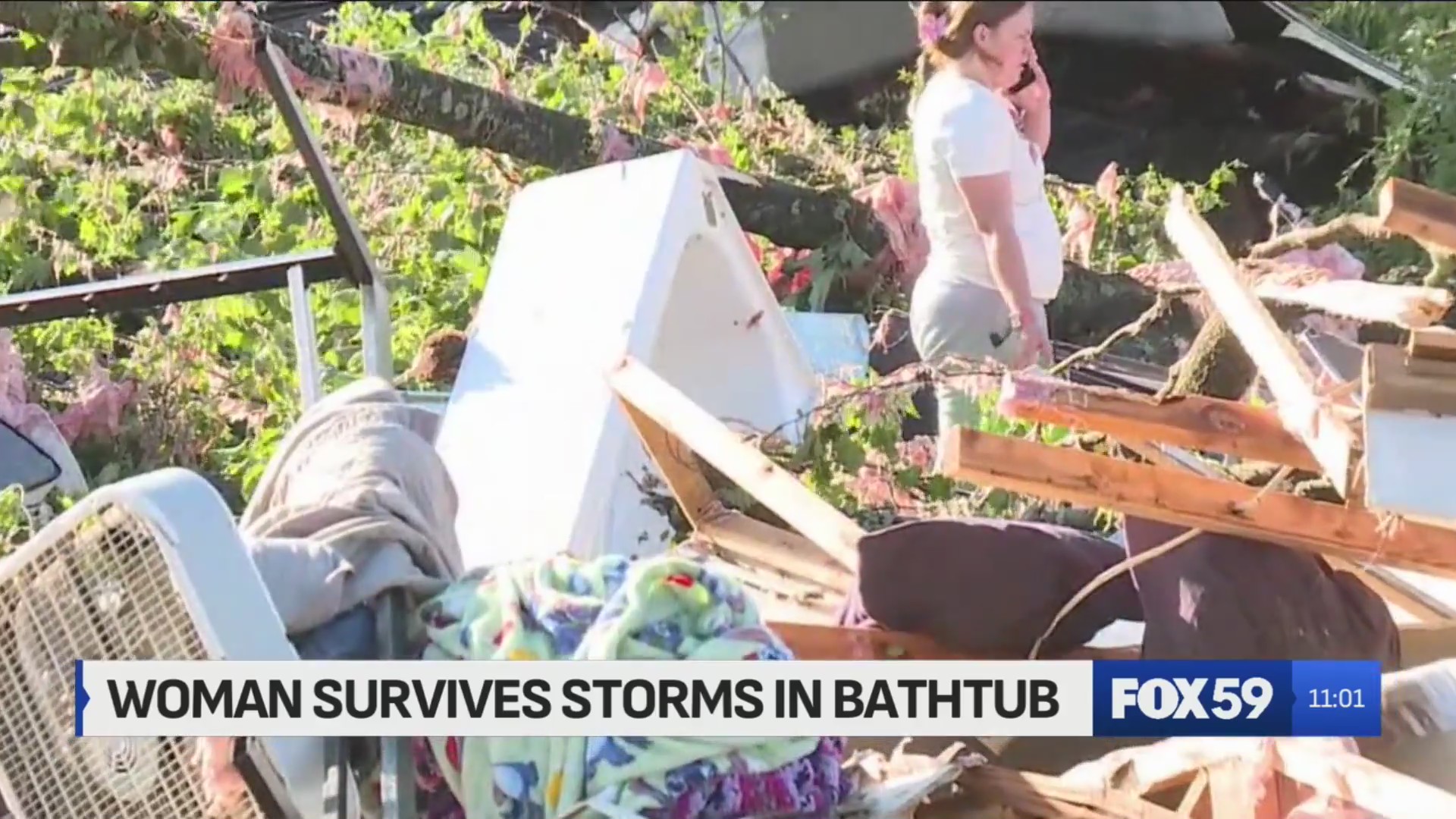 Damage from overnight storms – Fox 59