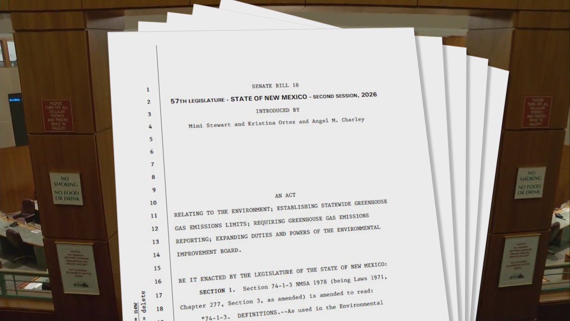 New Mexico lawmaker revives effort to put pollution reduction goals ...