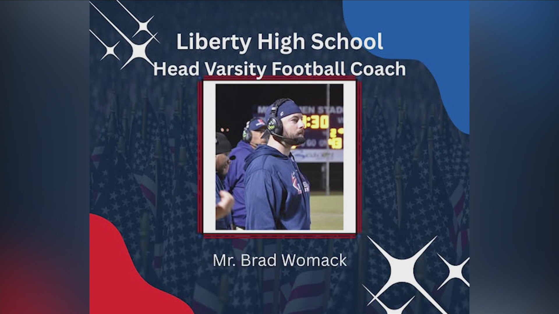 Brad Womack Named Liberty High School Head Football Coach – WRIC ABC 8News