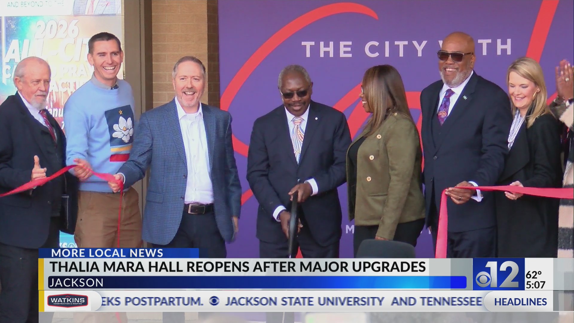 ‘Thalia Mara is back’: Thalia Mara Hall reopens in Jackson – WJTV
