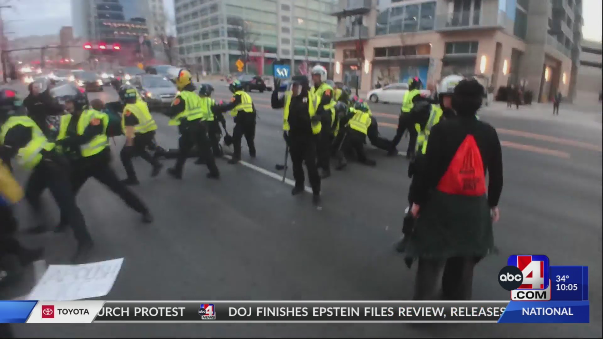 WATCH: Several arrested during anti-ICE protest in Salt Lake City ...