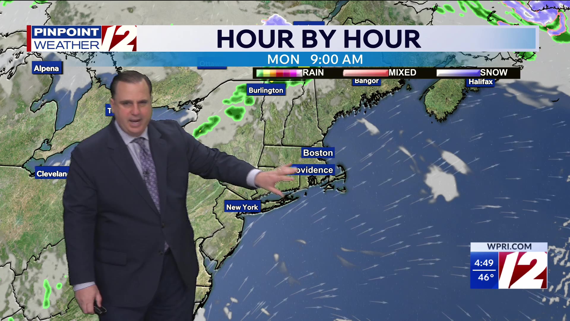 WPRI 12 Weather Forecast for 5/4/26: Warm and Gusty Today – WPRI.com