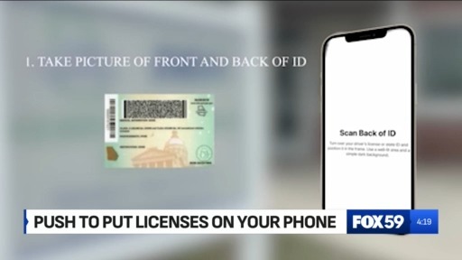 Push to introduce digital driver’s licenses in Indiana – Fox 59