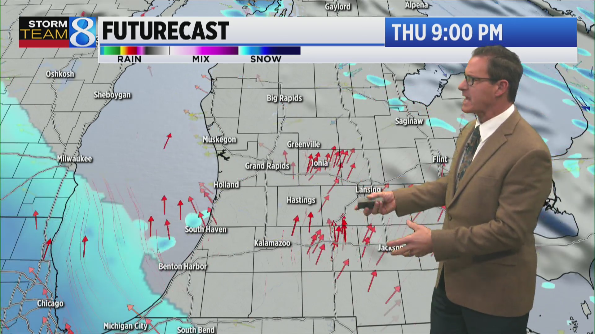 Storm Team 8 Forecast, Daybreak, 121125 – WOODTV.com